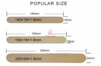 China Disposable Biodegradable Cutlery 140mm Wooden Mixing Sticks for sale
