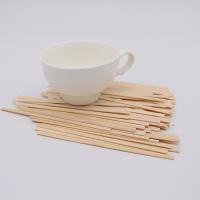 China Eco Friendly Flat Surface 110mm Wooden Mixing Sticks for sale