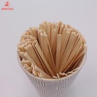 China Eco Friendly Flat Surface 110mm Wooden Mixing Sticks for sale