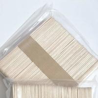 China Natural Thickness 1.3mm Wooden Mixing Sticks For Ice Cream for sale