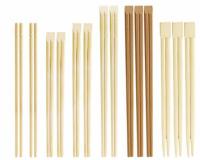 China Sustainable Moso Bamboo 4.8*22.5cm Disposable Chopsticks Bulk for sale