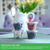 China OEM 1oz Disposable Plastic Cup For Condiment for sale