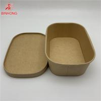 China Eco Friendly Disposable 750ml Kraft Paper Food Container for sale