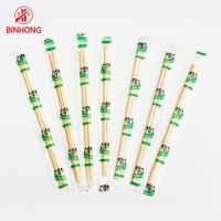 China OPP Wrapped AB Grade 20cm Disposable Bamboo Chopsticks for sale