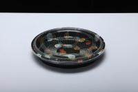 China Disposable Plastic Tray Box, Round Sushi Tray, Take Away Food Tray for sale