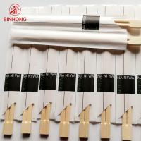 China Paper Bag Wrap Twin Natural Bamboo Chopsticks For Korean Food for sale