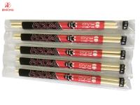 China Degradable Disposable Round Bamboo Chopsticks 21cm 23cm for sale