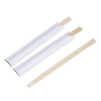 China Restaurant 23cm Sterile Bamboo Disposable Chopsticks for sale