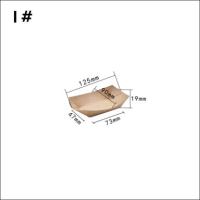 China 100 280 530ml Kraft Paper Boat Container For Chicken Rice Flower for sale