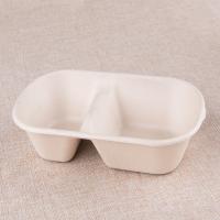China 5 Compartment Disposable Paper Lunch Box 500ml 700ml 850ml 1000ml for sale