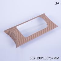 China Microwavable Kraft Paper Toast Bread Packaging Bag With Window for sale