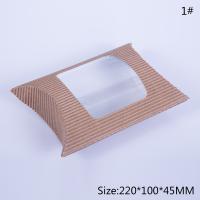 China Microwavable Kraft Paper Toast Bread Packaging Bag With Window for sale