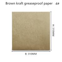 China Disposable Coloured Greaseproof Wrapping Paper For Hamburger for sale
