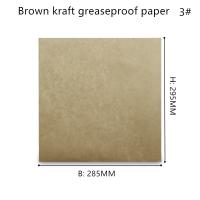 China Disposable Coloured Greaseproof Wrapping Paper For Hamburger for sale