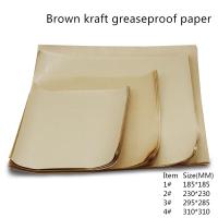 China Disposable Coloured Greaseproof Wrapping Paper For Hamburger for sale