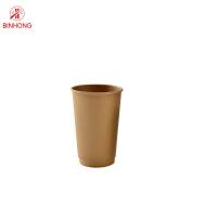 China PE Coated 300gsm Kraft Paper Coffee Cups BPA Free for sale