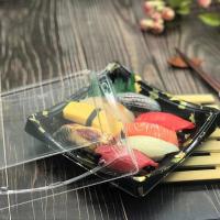 China Transparent Lid Plastic Sushi Tray Food Grade Disposable for sale