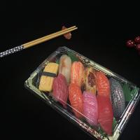 China Transparent Lid Plastic Sushi Tray Food Grade Disposable for sale