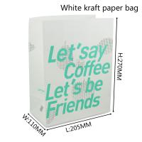 China 60gsm 70gsm Food Packaging Paper Bag For Bread for sale