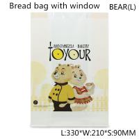 China Greaseproof 55gsm Single Kraft Paper Carry Bags For Sandwich for sale