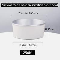 China Greaseproof Microwaveable Disposable Take Away Lunch Boxes for sale
