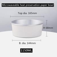 China Greaseproof Microwaveable Disposable Take Away Lunch Boxes for sale