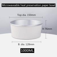 China Greaseproof Microwaveable Disposable Take Away Lunch Boxes for sale