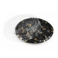 China Round Food Grade Plastic 5 Divided Sushi Packing Box for sale