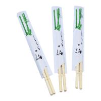China Length 18cm Nature Color Disposable Bamboo Chopsticks for sale