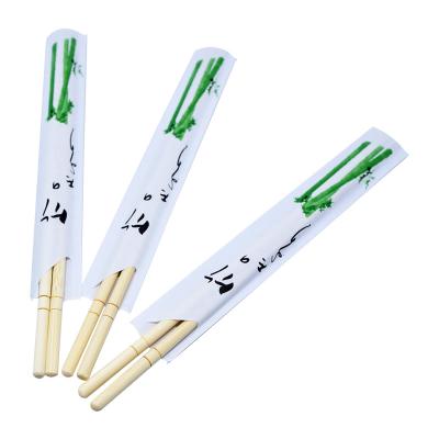 China Round Disposable Nature Mao Bamboo Sushi Chopsticks for sale