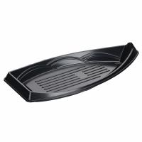 China Boat Shape PS Plastic Sushi Tray Stackable Eco Friendly for sale