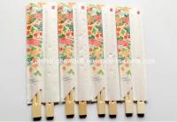 China Half Sleeve Paper Wrapped Bamboo Chopsticks Length 23cm for sale