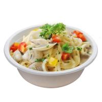 China Pulp Compostable Salad Bowl 350ml 400ml 460ml 500ml 680ml for sale