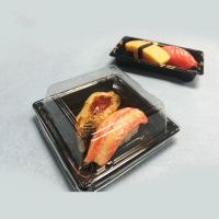 China Stackable Disposable Square PS Plastic Sandwich Platters for sale