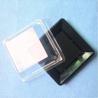 China Stackable Disposable Square PS Plastic Sandwich Platters for sale