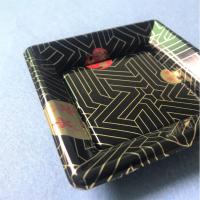 China Stackable Disposable Square PS Plastic Sandwich Platters for sale