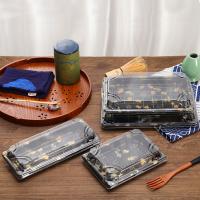 China Non Microwavable Disposable PS Sushi Food Box for sale