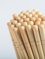China Length 21cm 23cm 24cm Bamboo Chopsticks Disposable With Paper Packing for sale