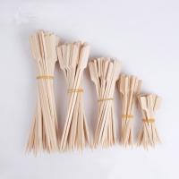 China LFGB 150mm Length Disposable Barbecue Bamboo Skewers for sale