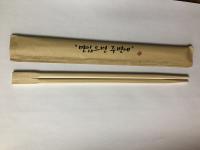 China Disposable Bamboo Eco Friendly Chopsticks With Kraft Paper Packing for sale