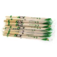 China Sterile Round Bamboo Disposable Chopsticks With OPP Packaging for sale