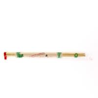 China OPP Wrapped Disposable Natural Round Bamboo Chopsticks for sale