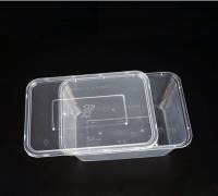 China Disposable PP Plastic Take Away Box Microwavable With Lid for sale