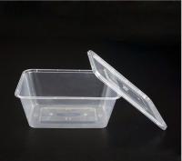 China Disposable PP Plastic Take Away Box Microwavable With Lid for sale