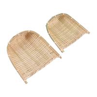 China Home Practical Bamboo Broom And Dustpan Green Color for sale