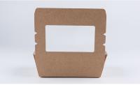 China Customized 4 Compartments Take Away Paper Bento Box Leak Proof for sale