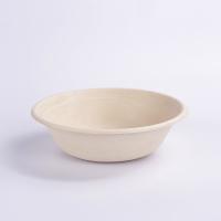 China Sugarcane Pulp PB32 Disposable Food Container Paper Salad Bowl Eco Friendly for sale