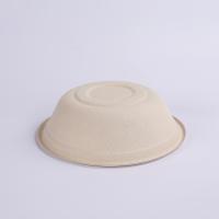 China Sugarcane Pulp PB32 Disposable Food Container Paper Salad Bowl Eco Friendly for sale