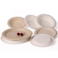China Sugarcane Bagasse Food Packaging Lunch Boxes Biodegradable Eco Friendly for sale
