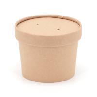 China Custom Printing Paper Ice Cream Dessert Cup With Lid for sale